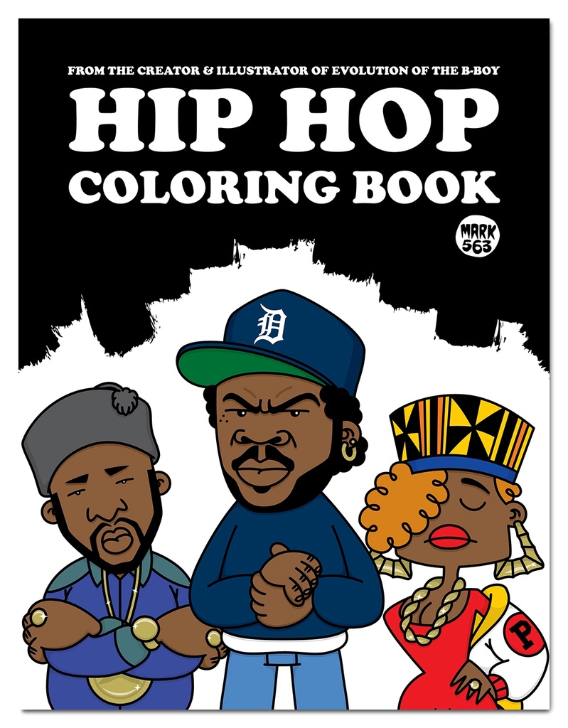 Hip Hop Coloring Book | Dokument Press